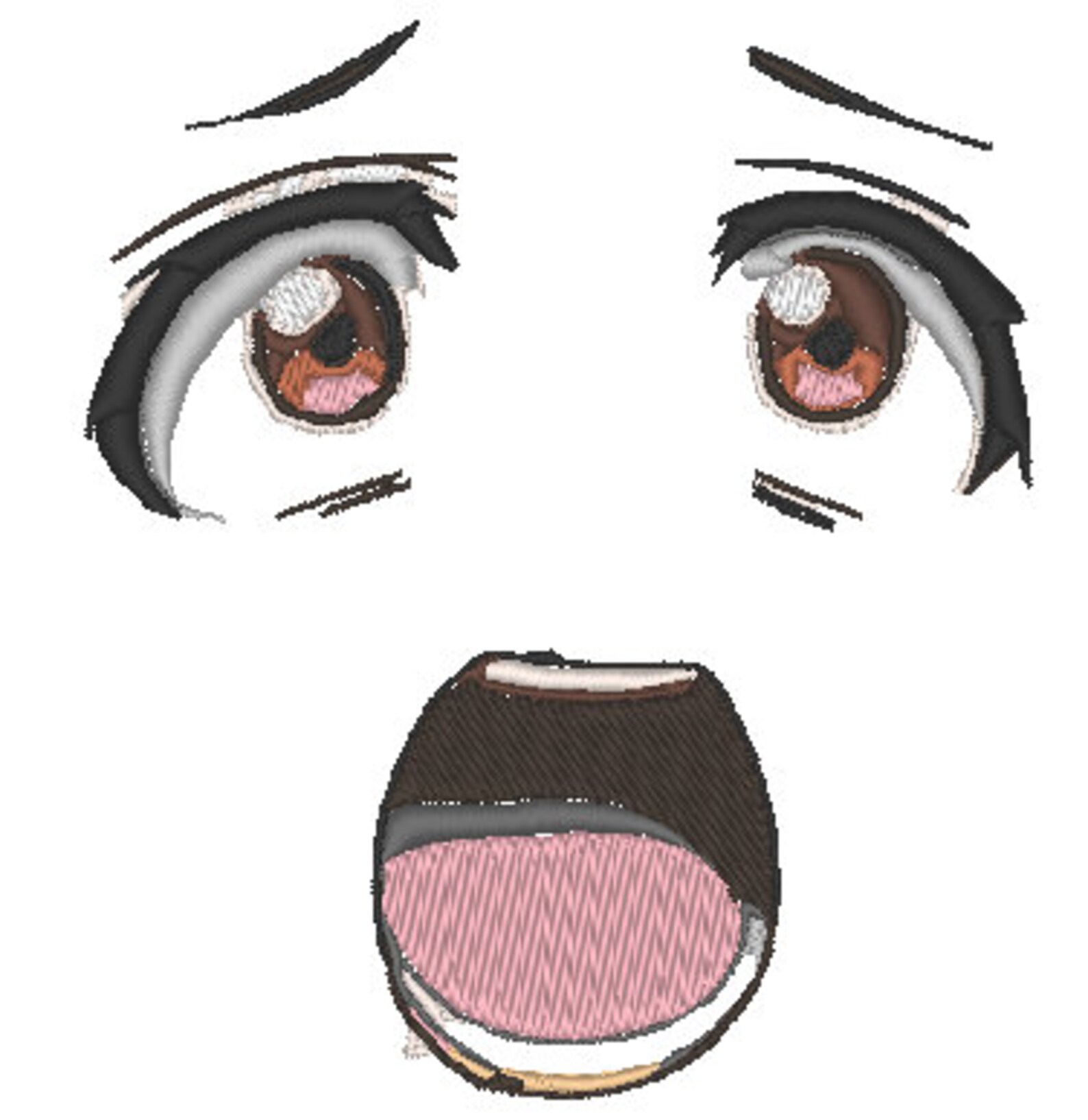 Ahego Face Pack Embroidery Design - Etsy