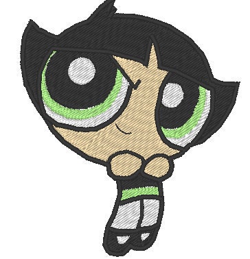Powerpuff Girl Power Pack Embroidery Designs - Etsy