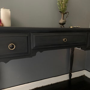 Sold. Example Only..refinished Vintage Writing Desk - Etsy