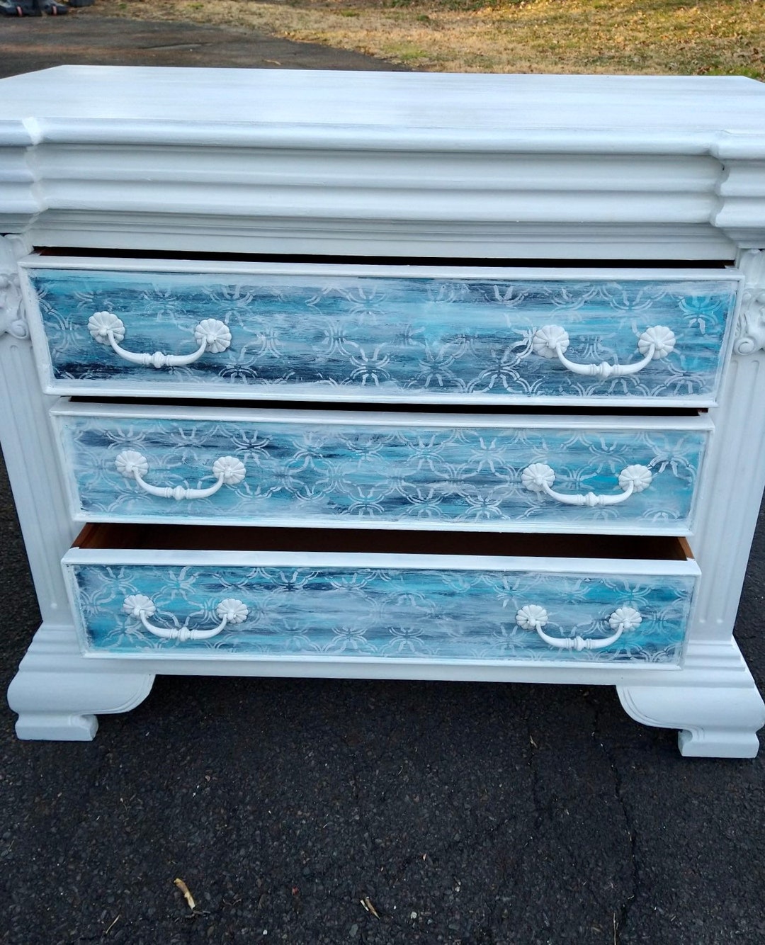 Sold. Coastal Chest of Drawers - Etsy