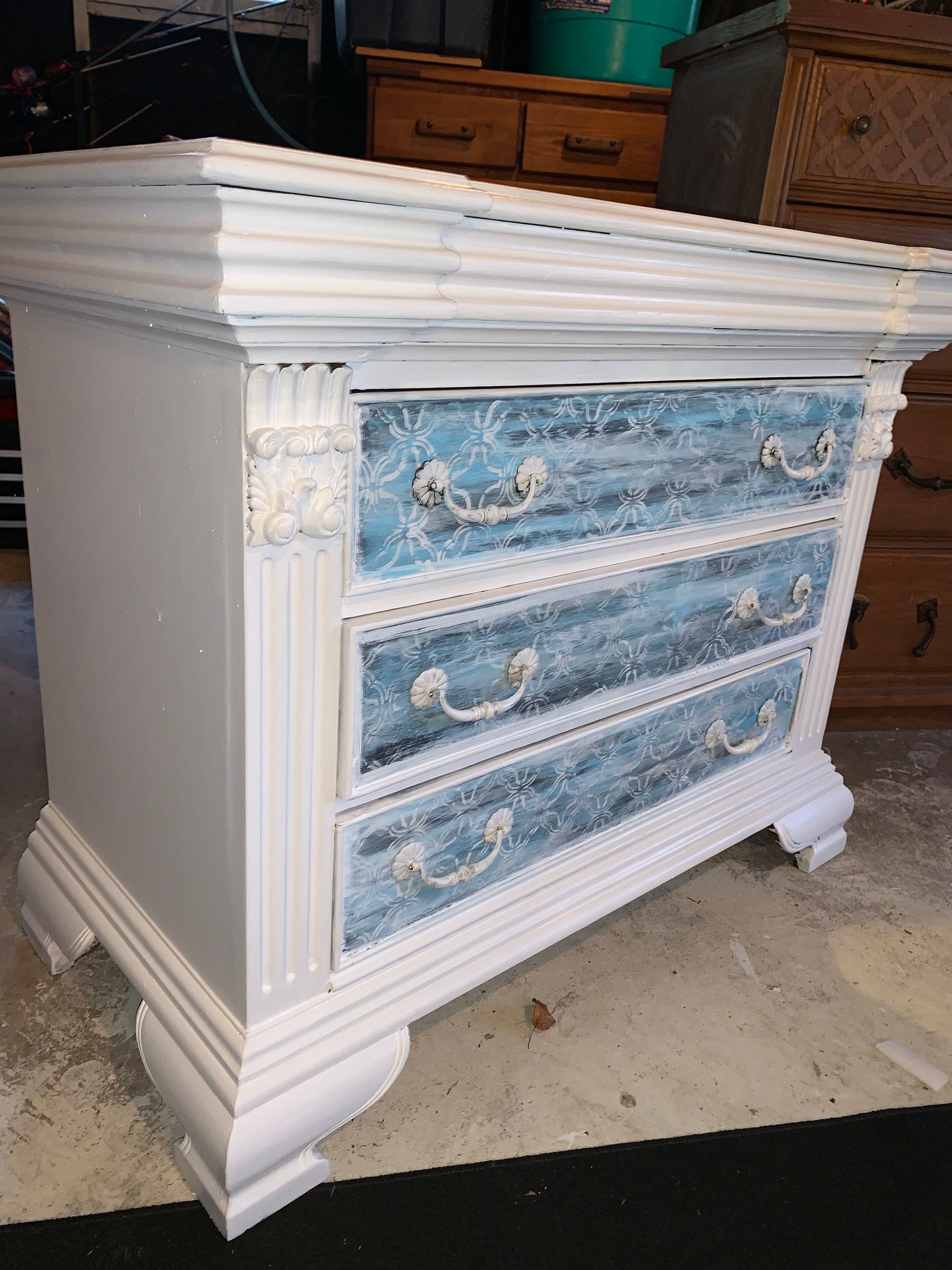Sold. Coastal Chest of Drawers - Etsy