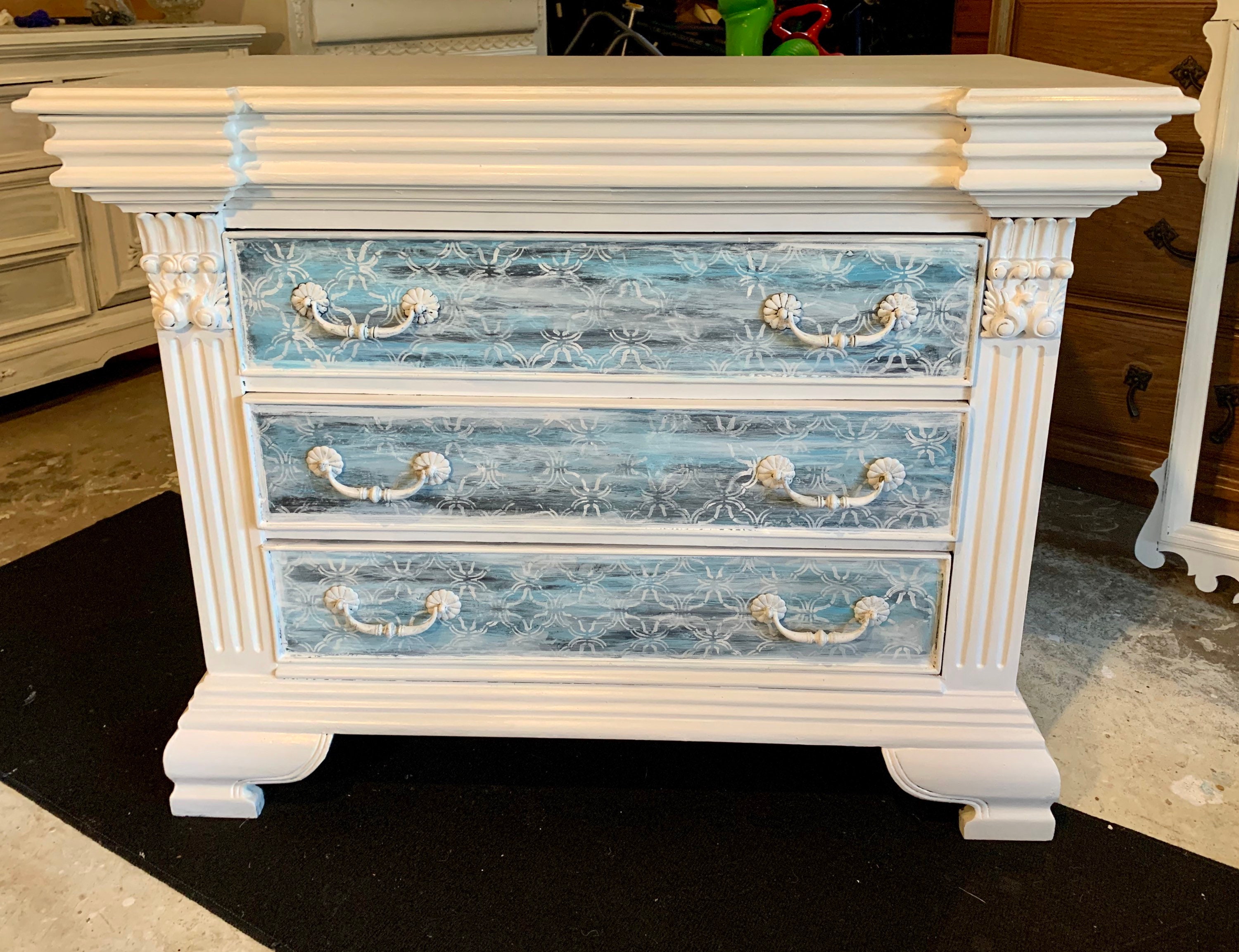 Sold. Coastal Chest of Drawers - Etsy