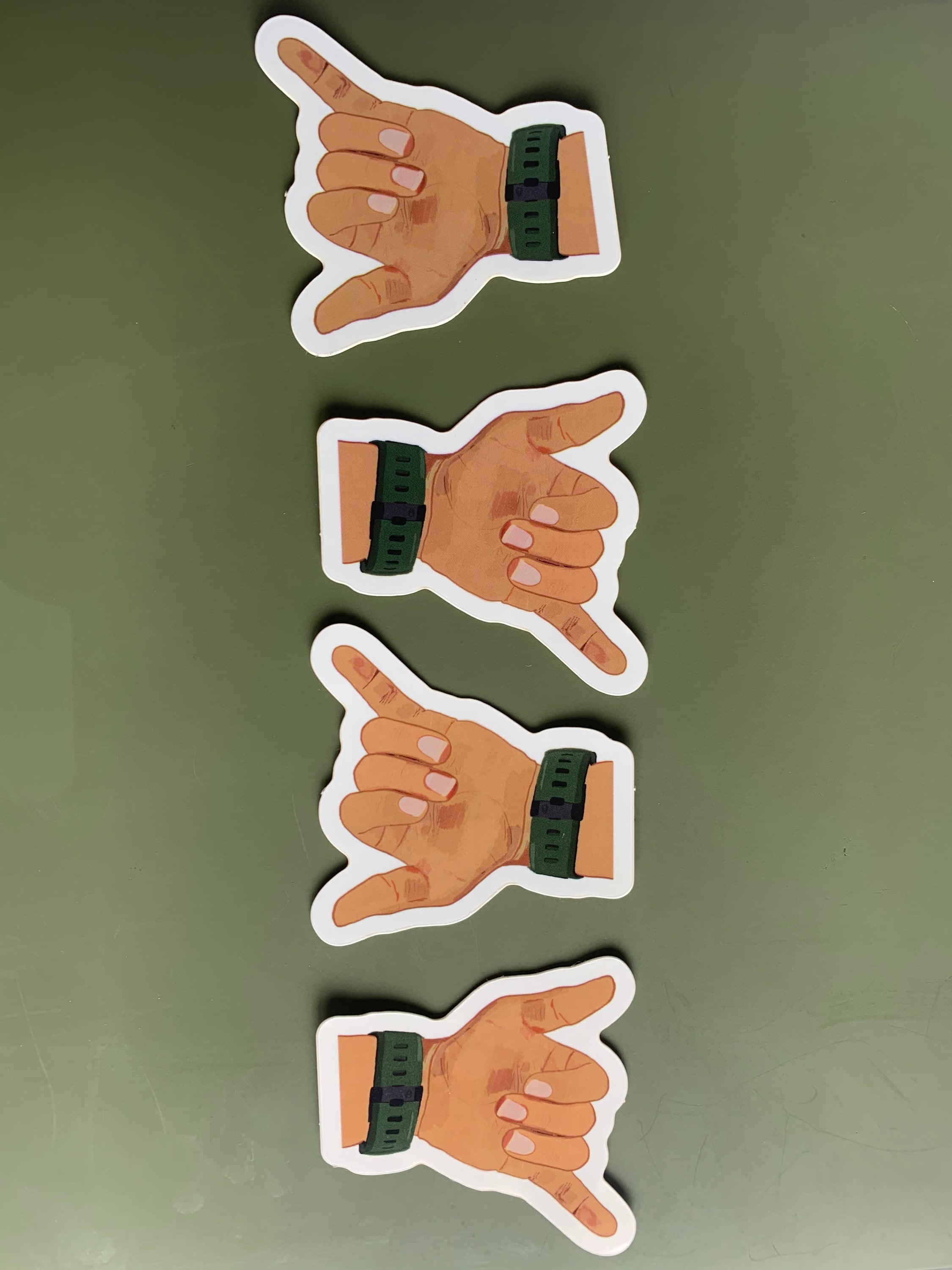 Shaka Sticker - Etsy