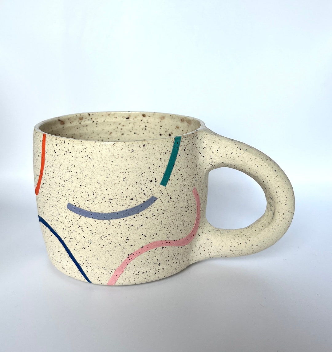 The Inflatable Tube Man Mug, Handmade Ceramic Coffee Mug, Pottery Mug ...