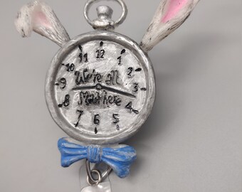White Rabbit Pocket Watch - Etsy