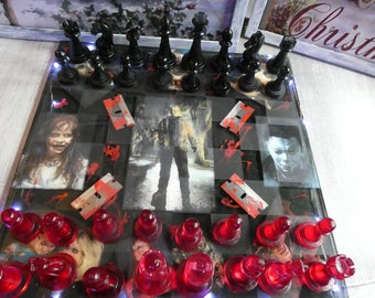Horror Chess Board - Etsy