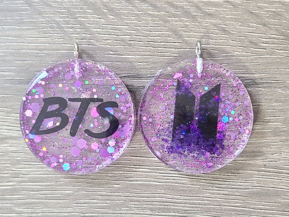 BTS Resin Charm - Etsy