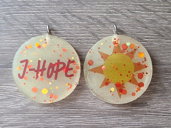 BTS J-Hope Resin Charm | Etsy