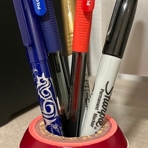 The Cricket Ball Pen Holder - Etsy