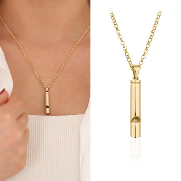 Whistle Necklace - Etsy