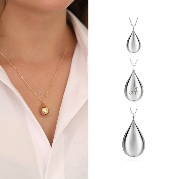 Tear Drop Necklace - Etsy