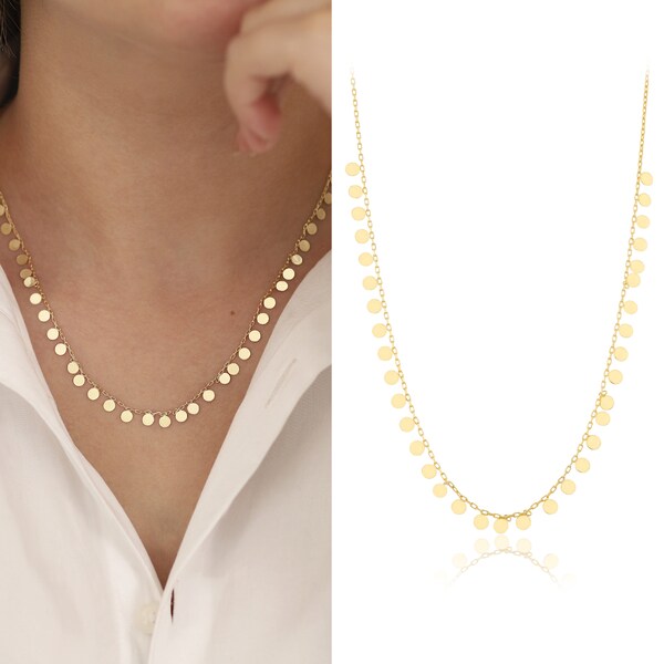 Coin Necklace - Etsy