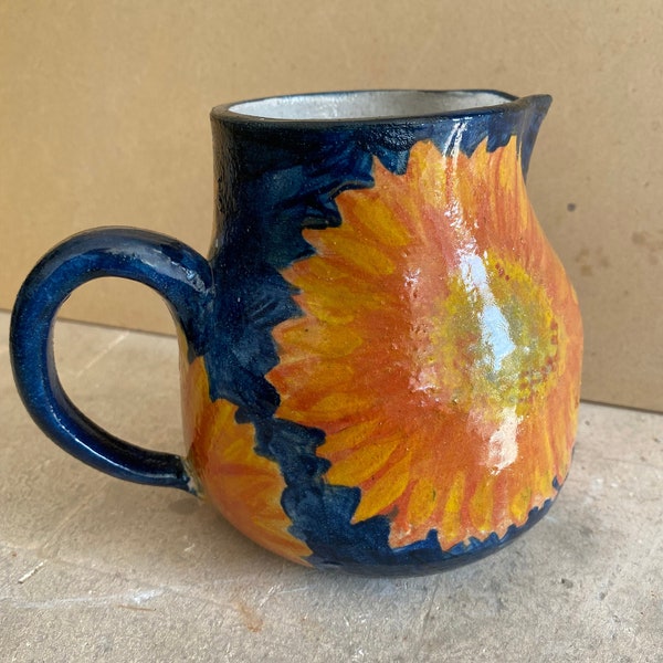 Sunflower Pitcher - Etsy