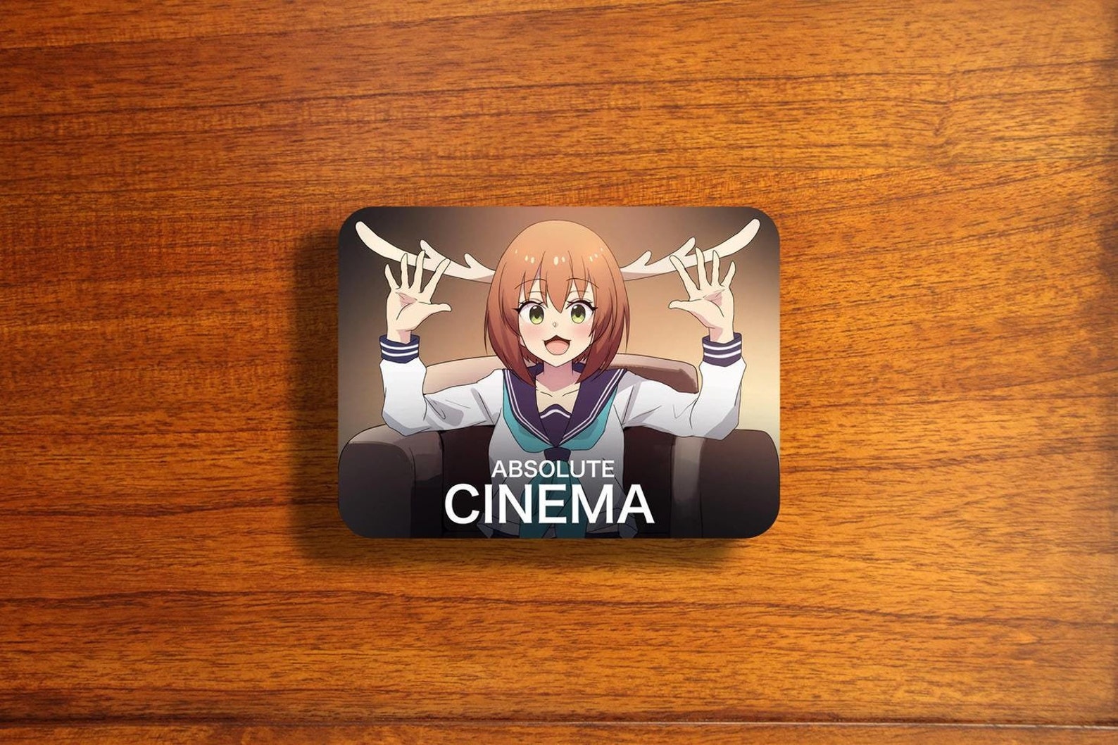 My Deer Friend Nokotan Noko Shikano Absolute Cinema Glossy Meme Sticker ...