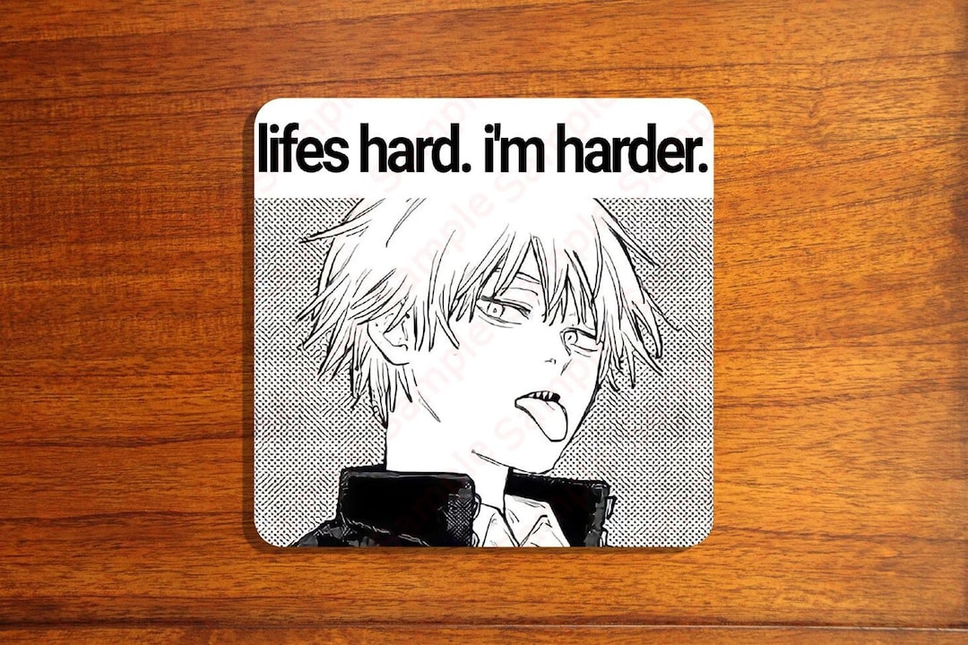 Cutout life is Hard Meme Sticker - Etsy