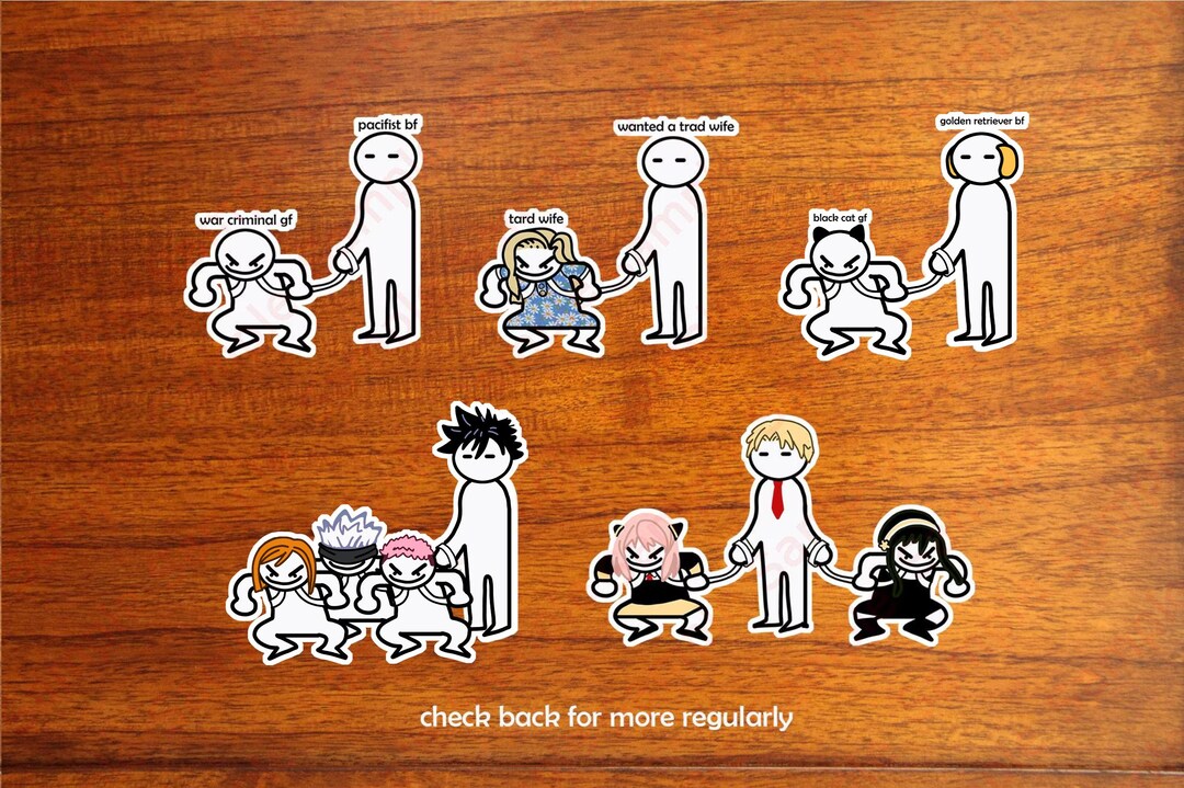 Cut Out gremlin Glossy Meme Sticker - Etsy