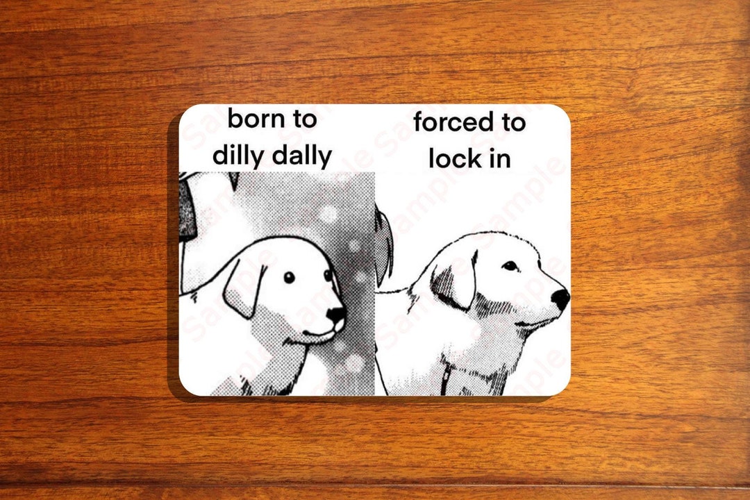 Manga dilly Dally Locked In Meme Sticker - Etsy