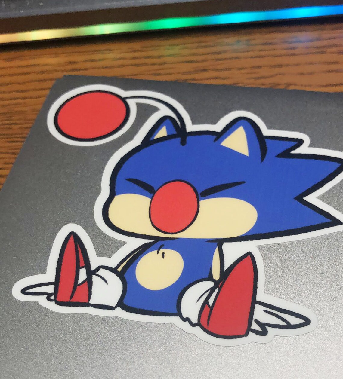 3" Sonic Moogle Matte Vinyl Sticker - Etsy