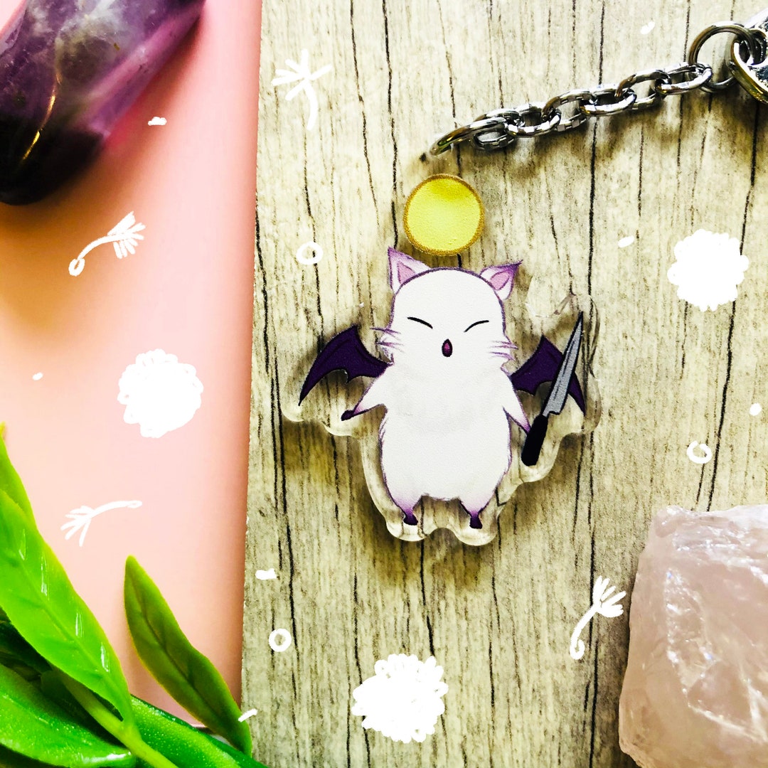 The "try Me, Kupo" Moogle Charm FFXIV Final Fantasy 14 - Etsy