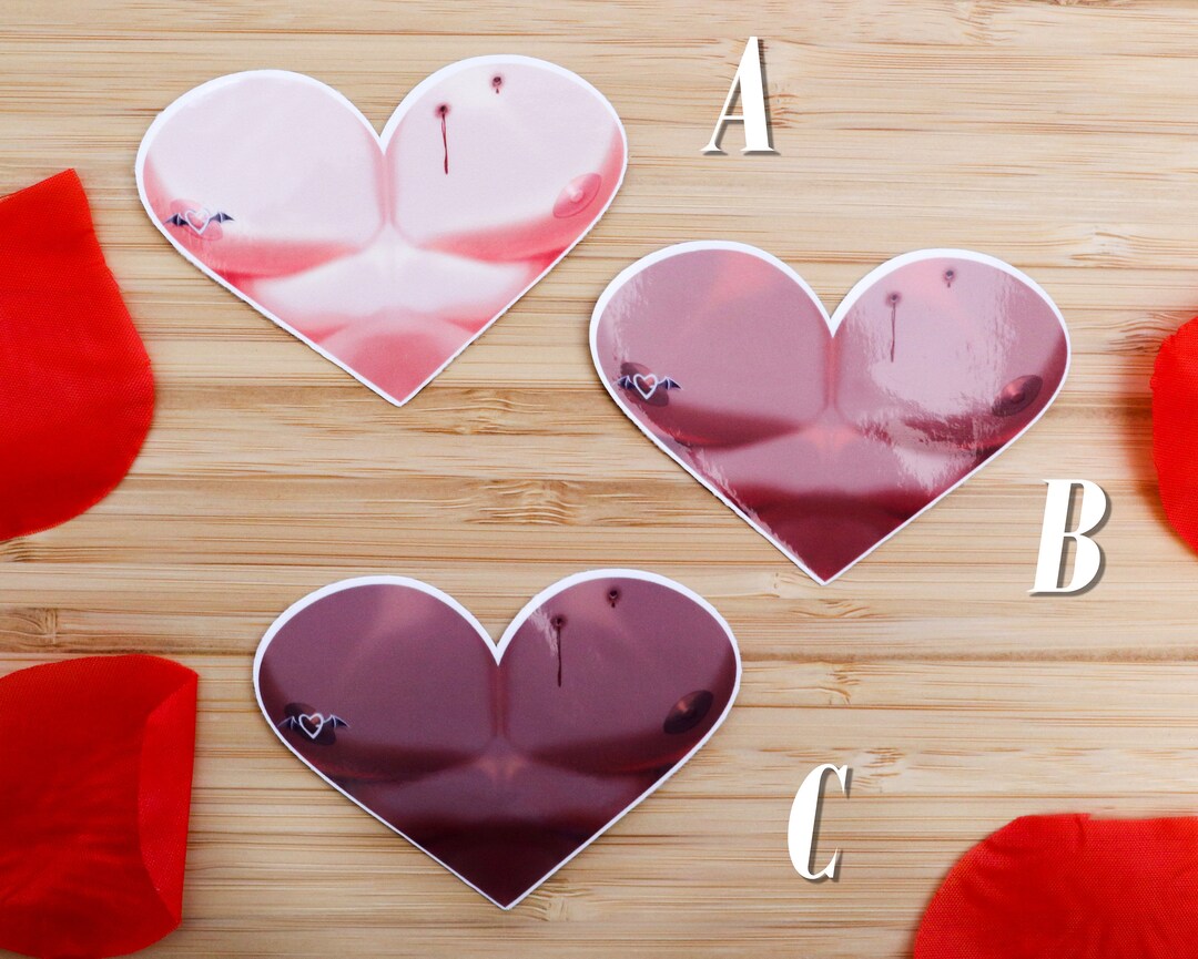 Vampire Himbo Bara Chest 3" Vinyl Stickers /anime - Etsy