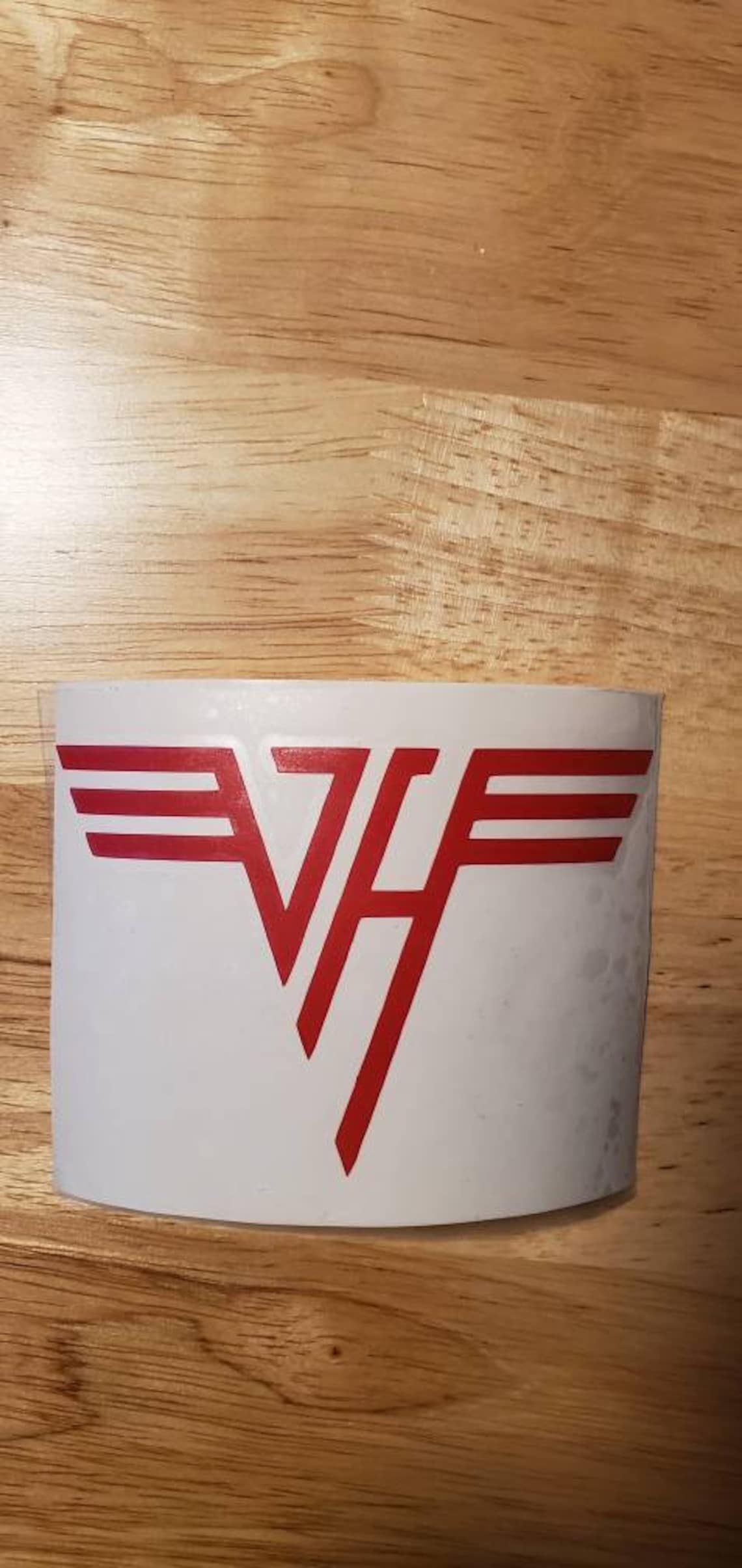 Van Halen Bumper Sticker, Car Decal, Van Halen, Vinyl Sticker, Stocking ...