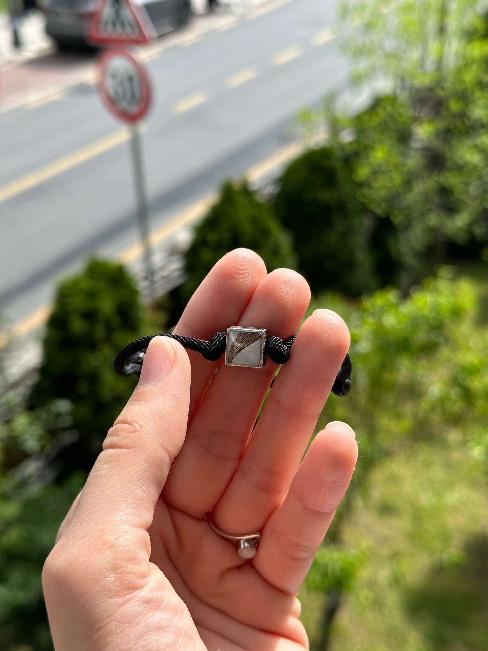 Square Pandora Bracelet Keepsake-custom Memorial Jewelry Breast Milk ...