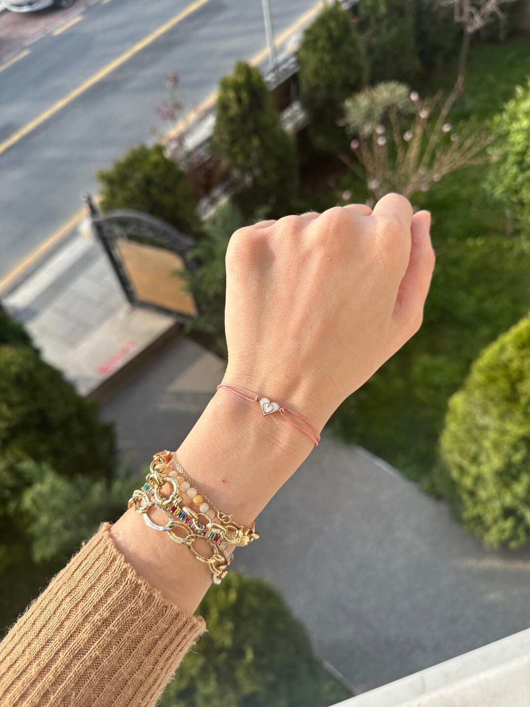 String Bracelets Human Hair Keepsake Pet Hair Memorial Baby First ...