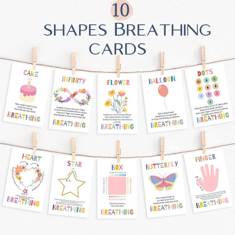Breathing Cards - Etsy