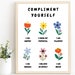 Daily Positive Affirmations Digital Poster,self-talk Print,mental ...