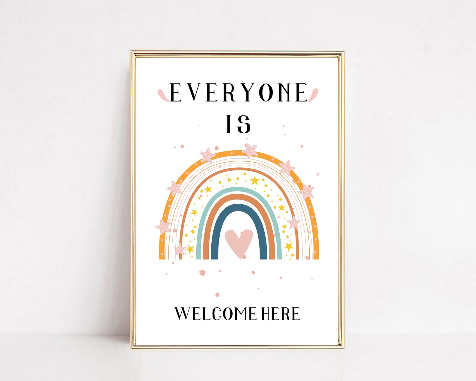 Everyone is Welcome Here Signcounselor Office Decorsocial - Etsy