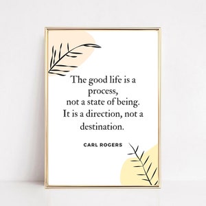 Carl Rogers Therapy Quote Digital Print,counselor Office Decor,school ...