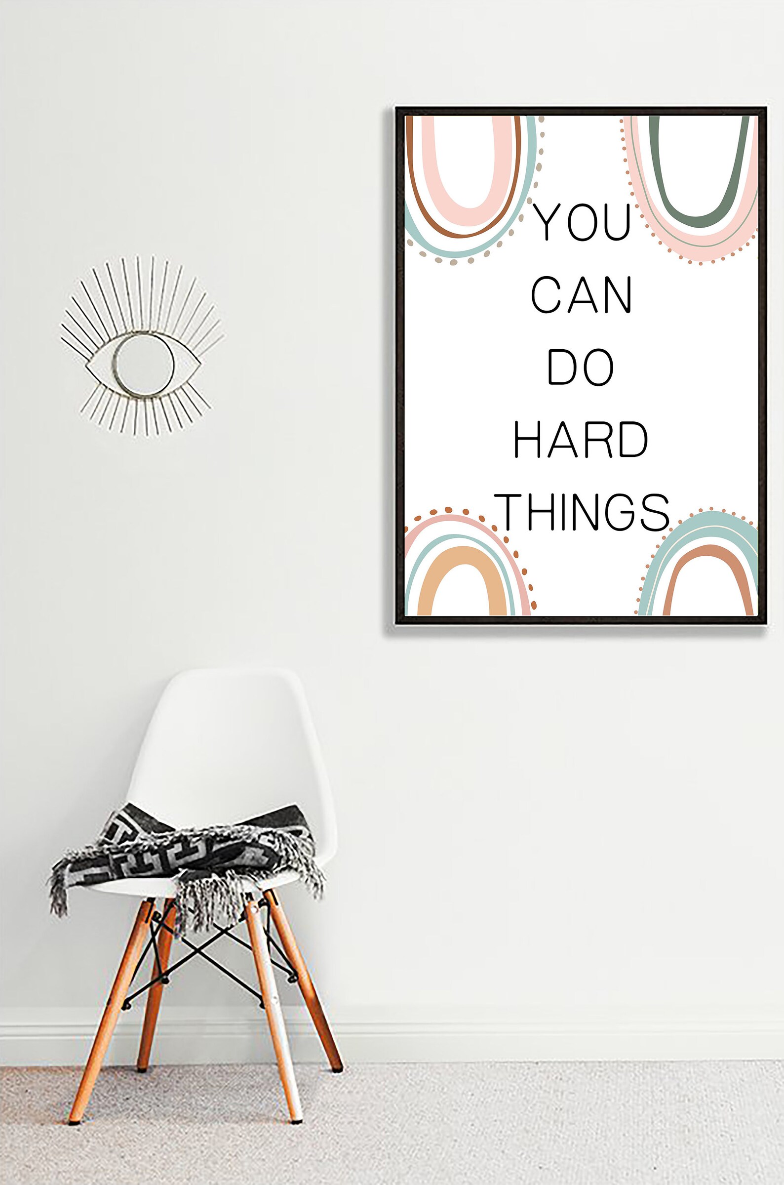 You Can Do Hard Things Posterpositive Affirmation - Etsy