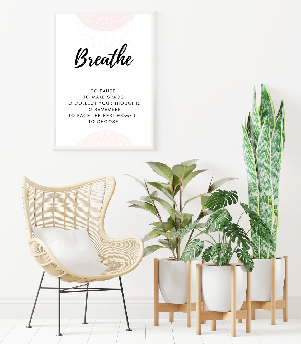 Breathing Therapy Printable Mindfulness Poster Counseling - Etsy