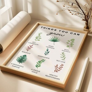 Self Growth Printable,self Development Poster,mental Health Print ...