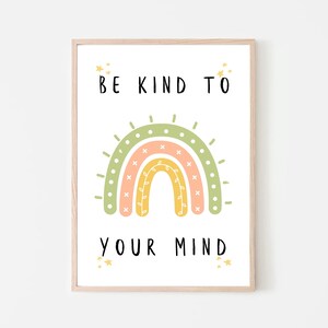 Calming Corner Posters,mental Health Print Set of 6 Decor Therapy ...