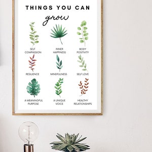 Self Growth Printable, Self Development Poster, Mental Health Print ...