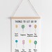 Things to Let Go of Mental Health Poster,therapy Sign School Counselor ...