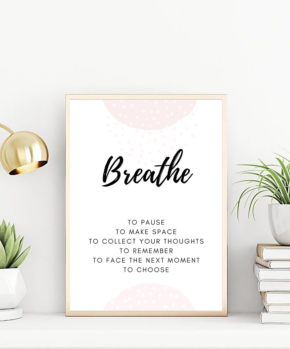 Breathing Therapy Printable Mindfulness Poster Counseling - Etsy