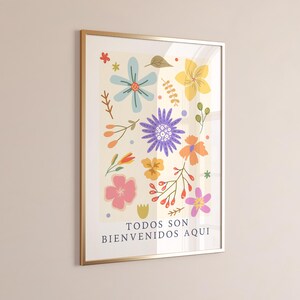 Spanish Inclusion Poster Gift Counselor Office Social Worker Print ...