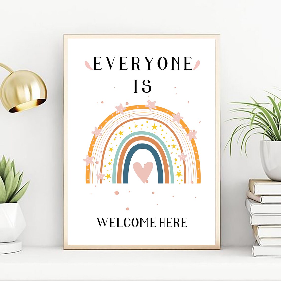 Everyone is Welcome Here Signcounselor Office Decorsocial - Etsy