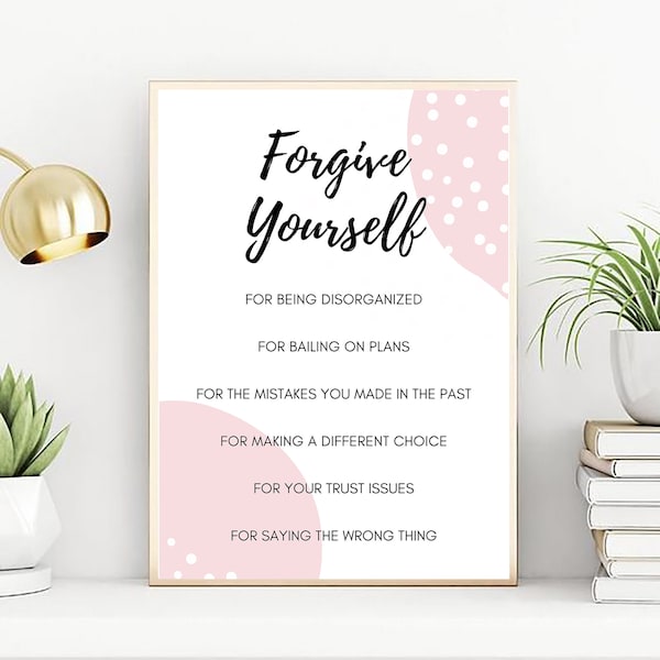 Forgiveness Poster - Etsy