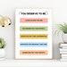 Self Growth Printable, Self Development Poster, Mental Health Print ...