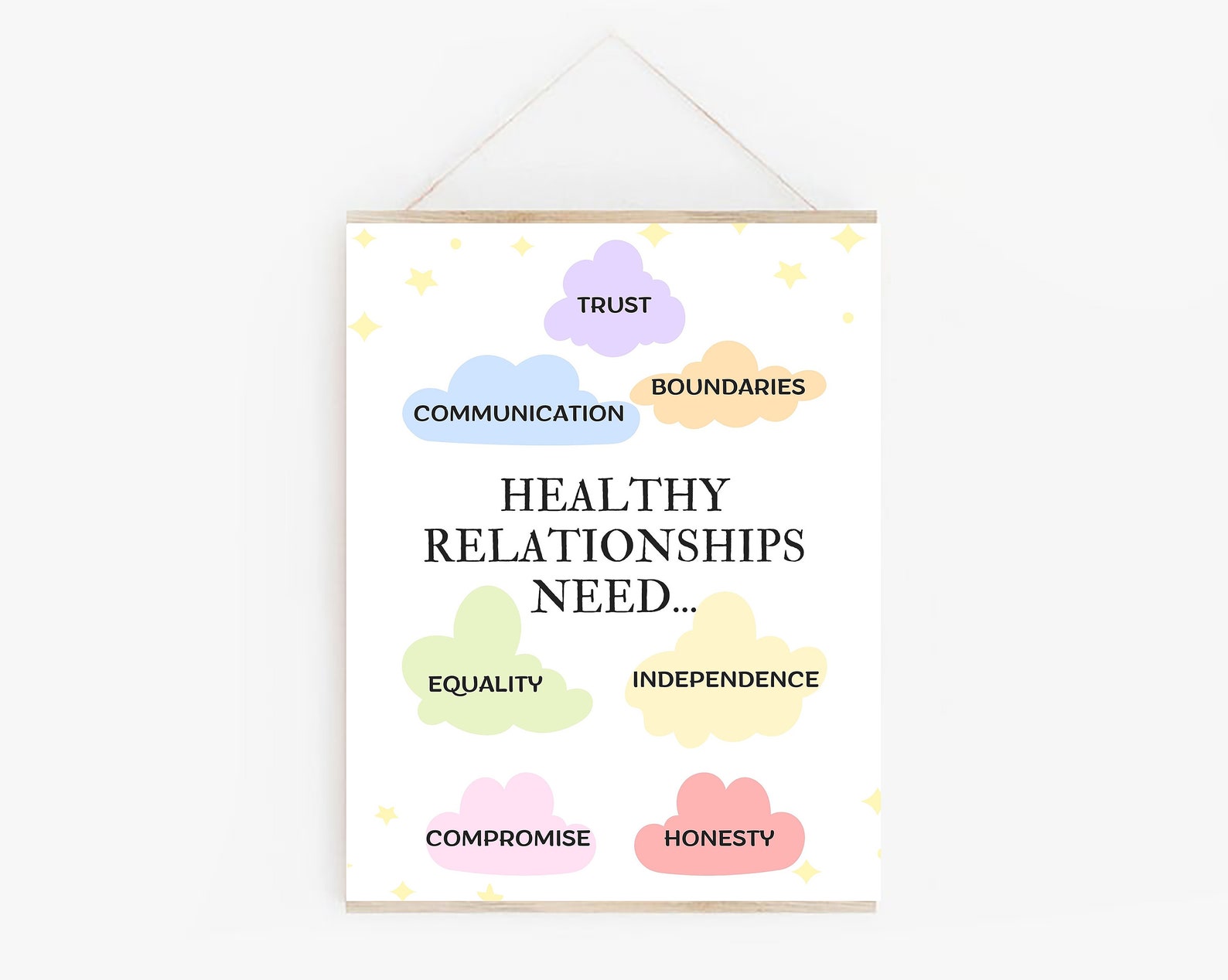 Healthy Relationships Digital Print Mental Health - Etsy
