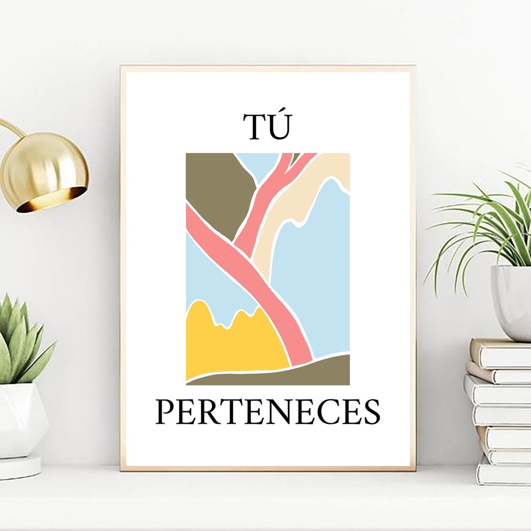 Tú Perteneces Spanish Diversity Poster,counselor Office Decor Inclusive ...