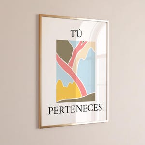 Tú Perteneces Spanish Diversity Poster,counselor Office Decor Inclusive ...