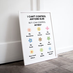 I Can't Control Digital Poster,therapy Office Decor,what is in My ...