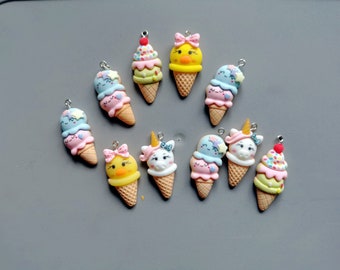 Ice Cream Charms - Etsy