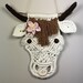 Macrame Cow Wall Hanging - Etsy