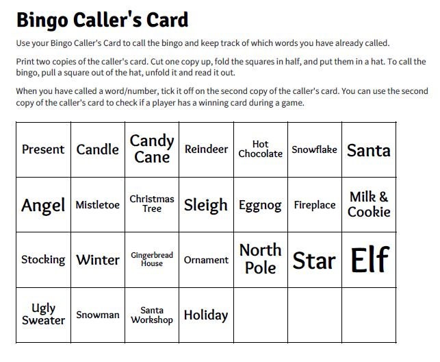 Christmas Bingo Edition - Instant Download - Etsy
