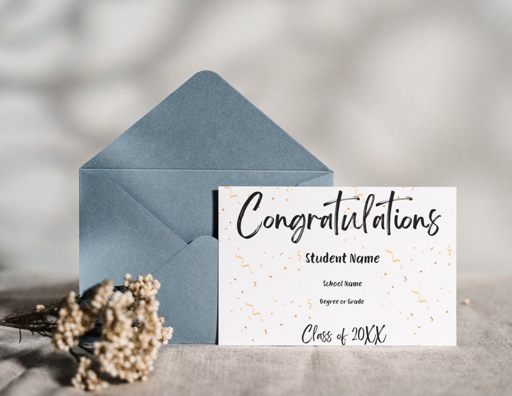 Personalized Graduation Card | Custom Graduation Gift, Congratulations ...